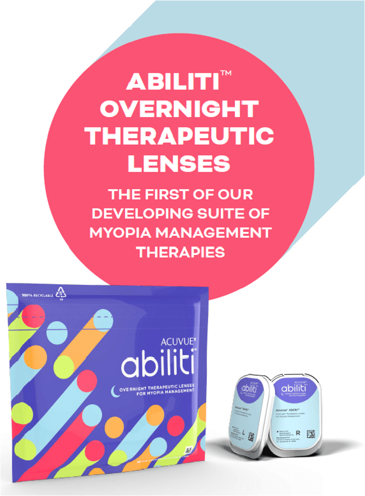 What to Know About ACUVUE® Abiliti™ for Myopia Management