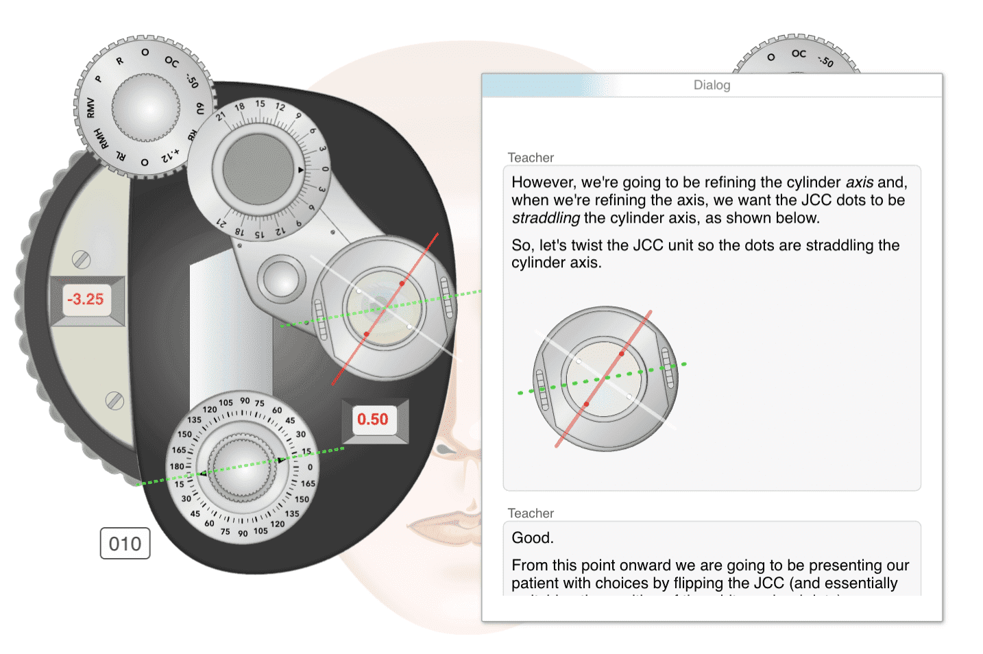 EyeScholar: A New Tool for Learning How to Refract