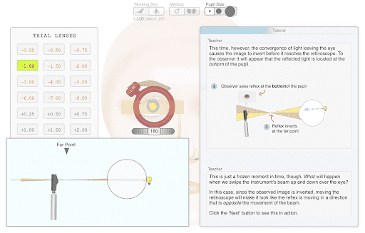 EyeScholar: A New Tool for Learning How to Refract